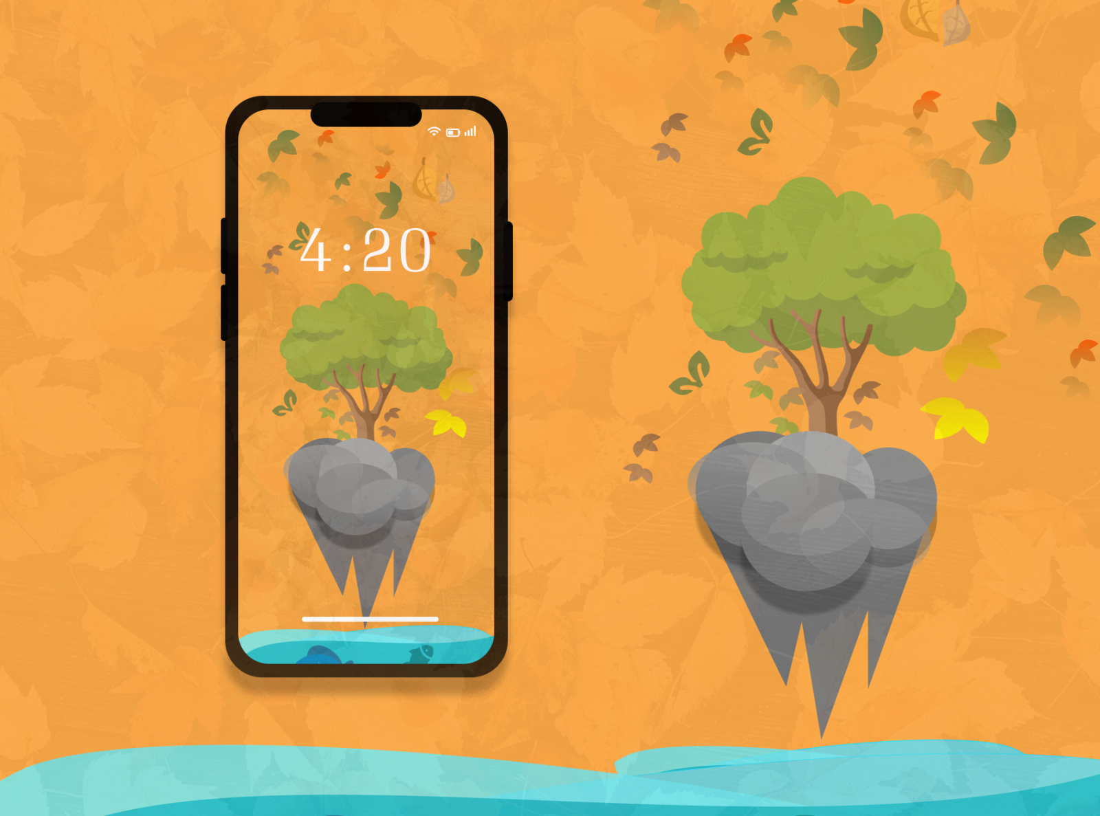 Autumn by UI__UX_GUY on Dribbble