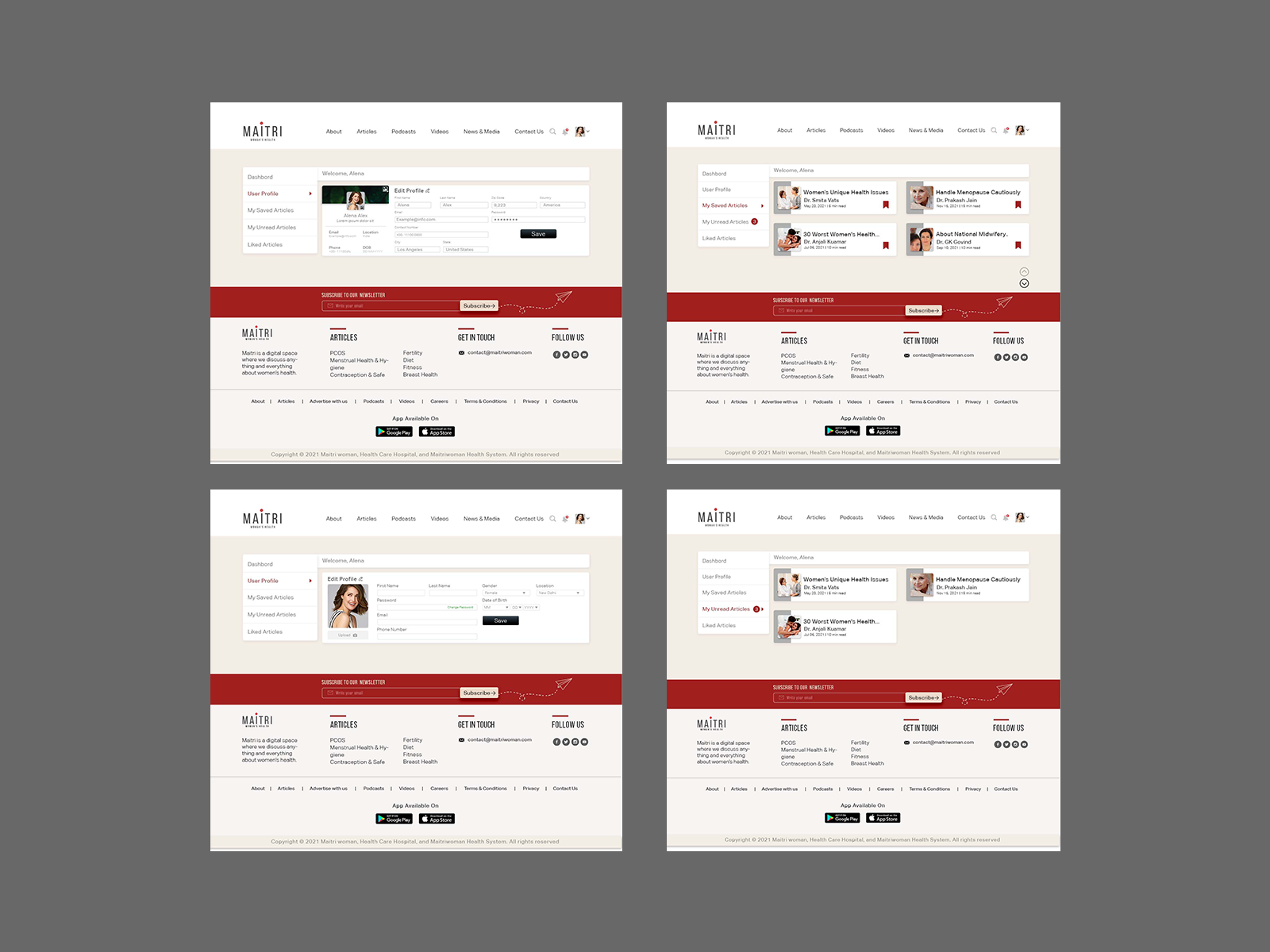 Project Maitri Dashbord by Shilakha Rajput on Dribbble