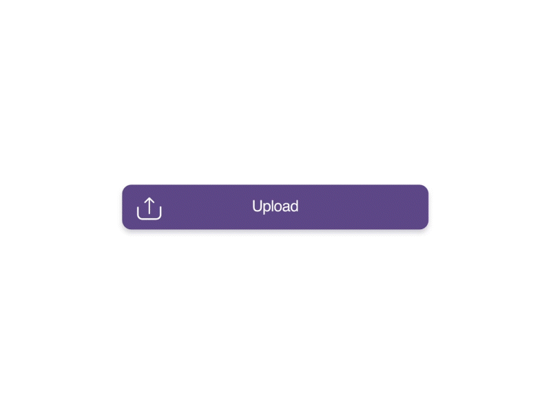 Upload Button by Oleksandra Gomon on Dribbble