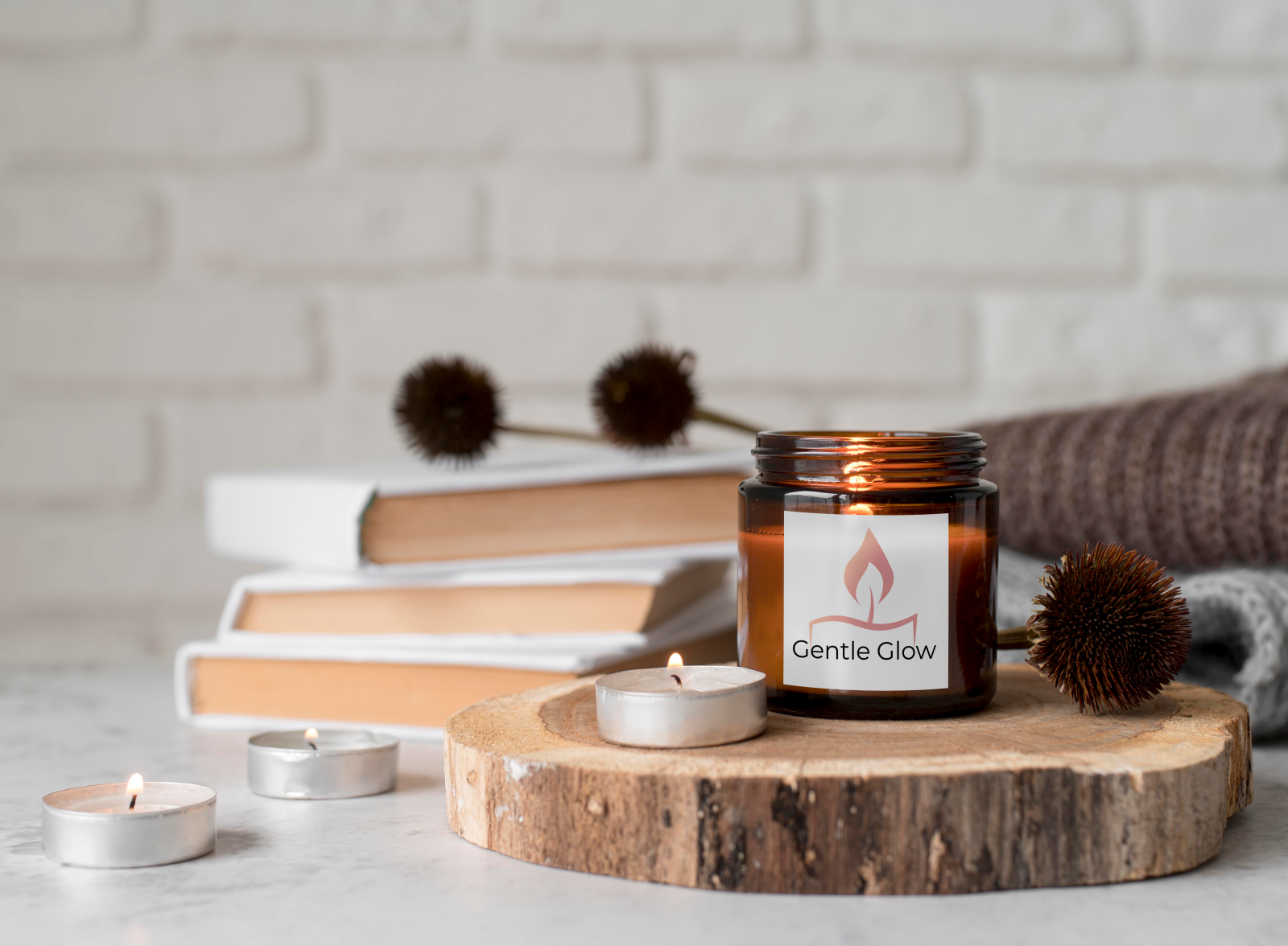 Gentle Glow Logo Design by Aahlaysia Gentry on Dribbble