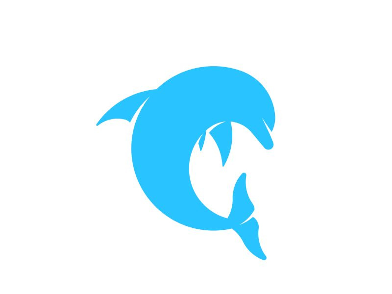 dolphin emblem by Sergii Syzonenko on Dribbble