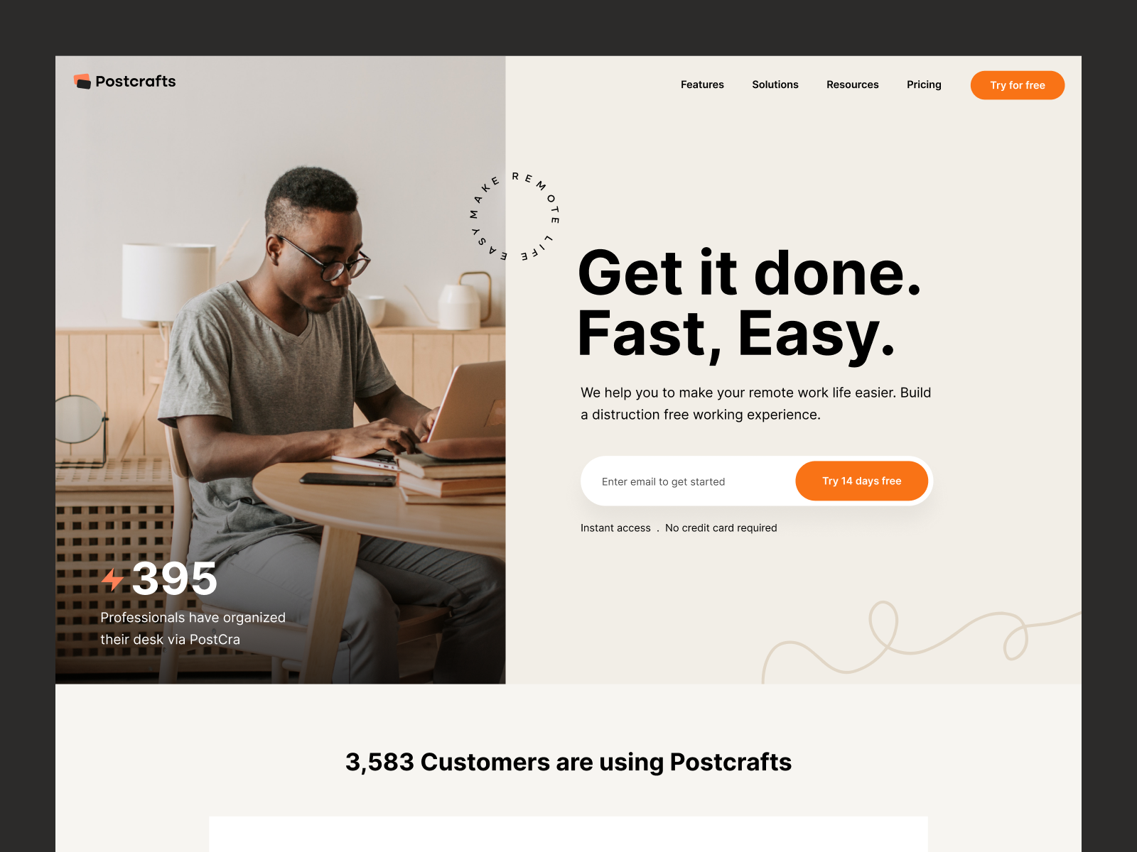 Task Management Landing Page by Farhan Rizvi on Dribbble