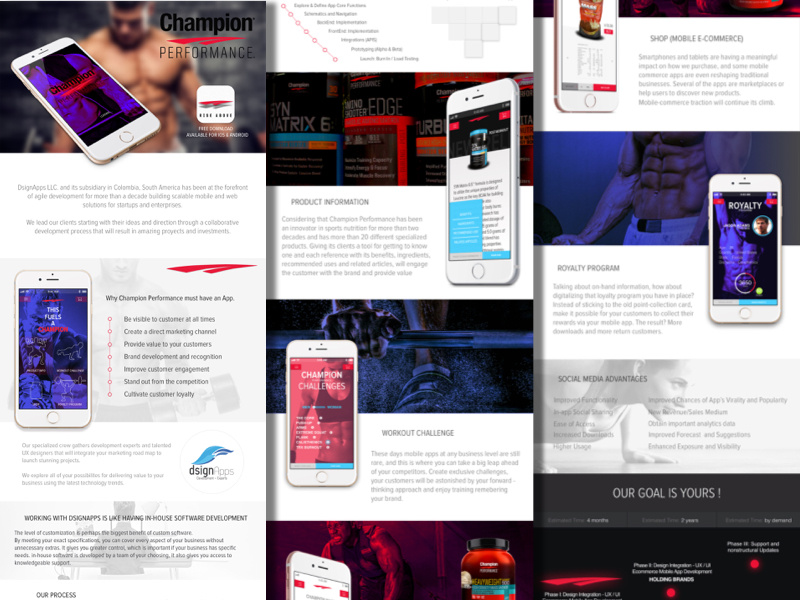 Champion App Proposal by dsignapps on Dribbble