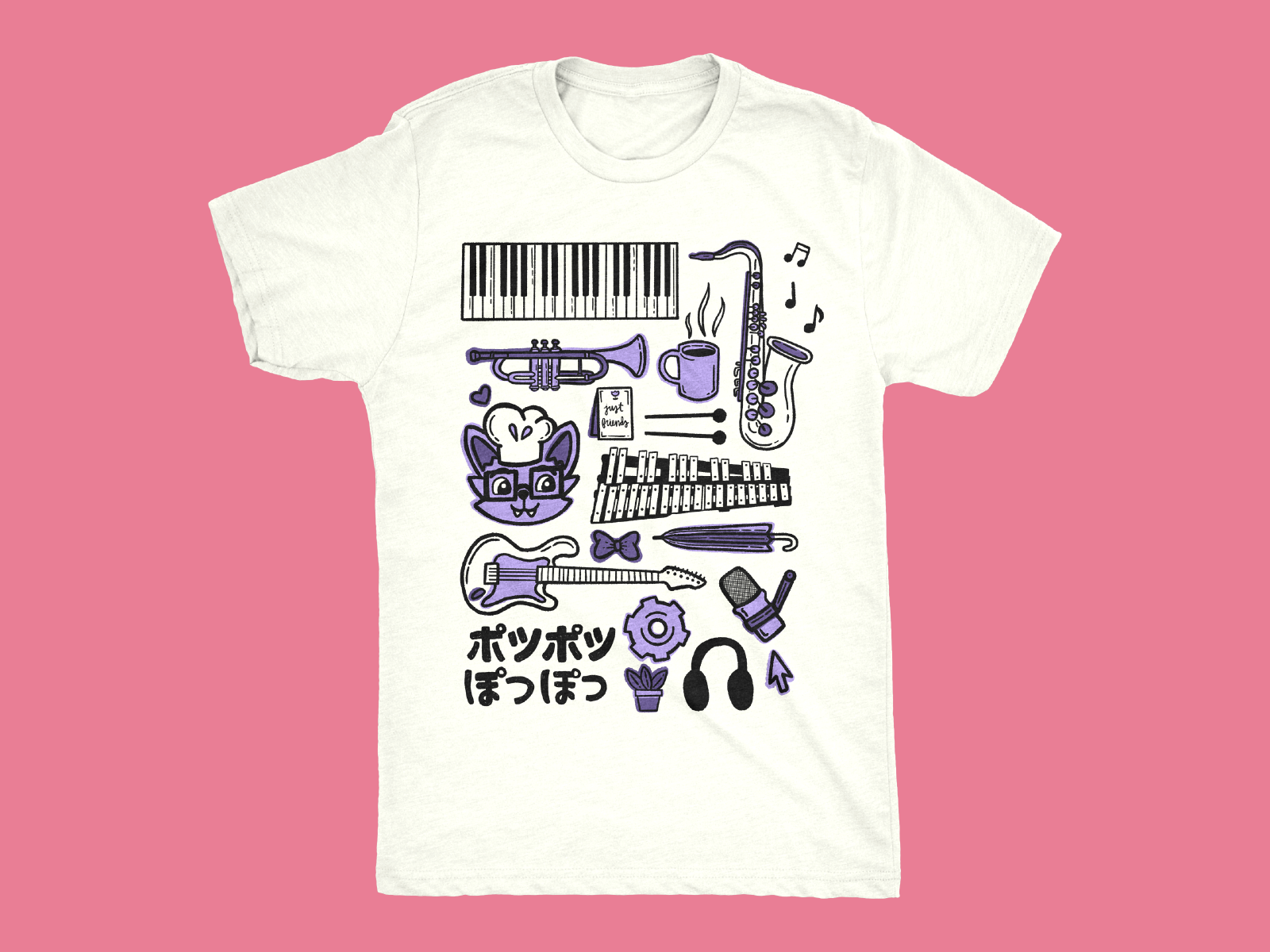 Potsu Starter Kit Shirt Design by Katie Rosso on Dribbble