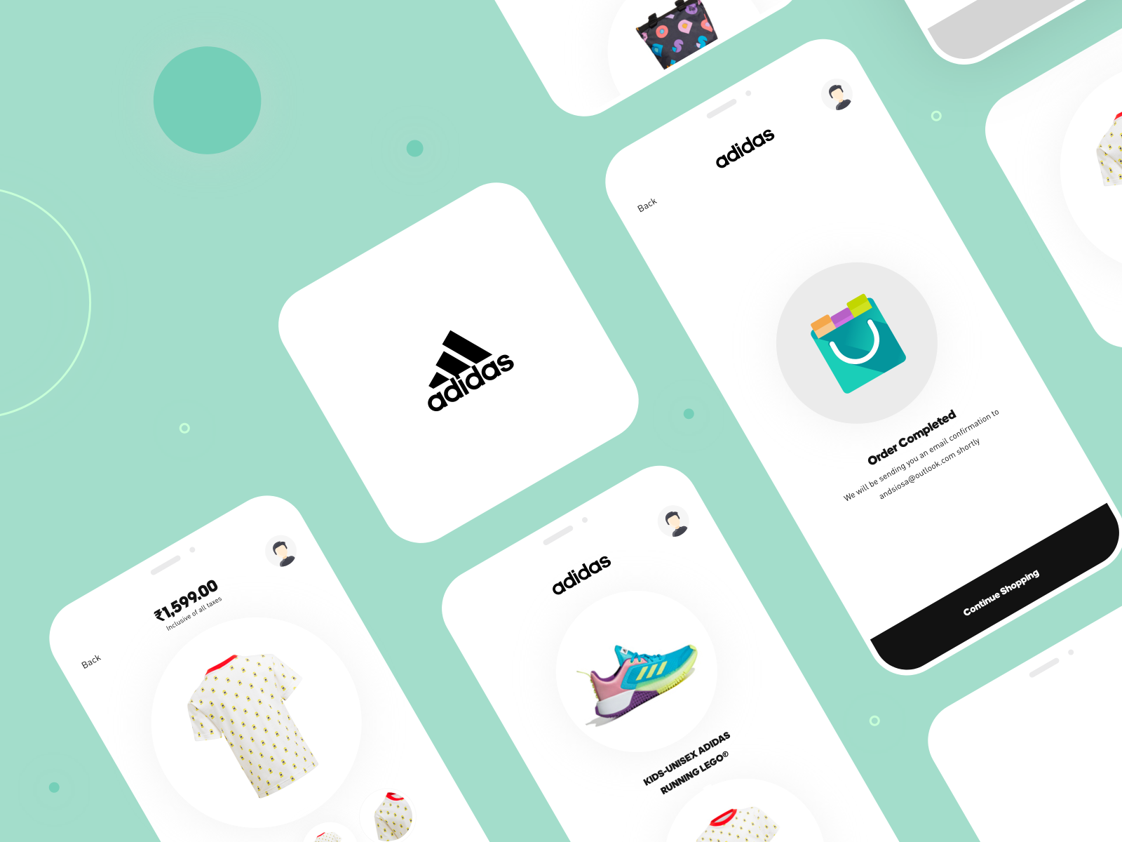 Adidas App by \C® on Dribbble
