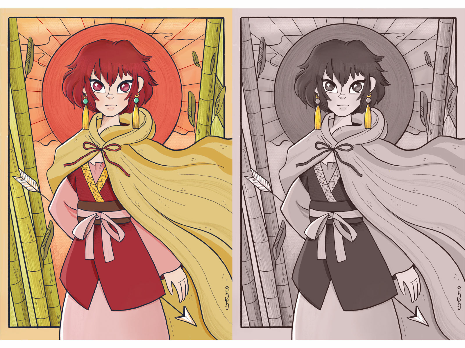 Yona of the dawn by Shruthi Venkatesh on Dribbble