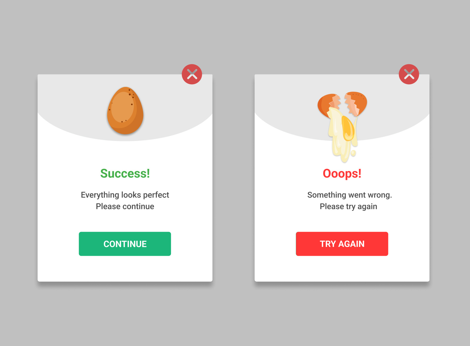 Daily UI-011 Flash Message Design by Anup Kujur on Dribbble