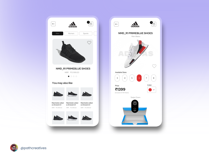 ⚡ Speed UI concept by Aravind kannan on Dribbble