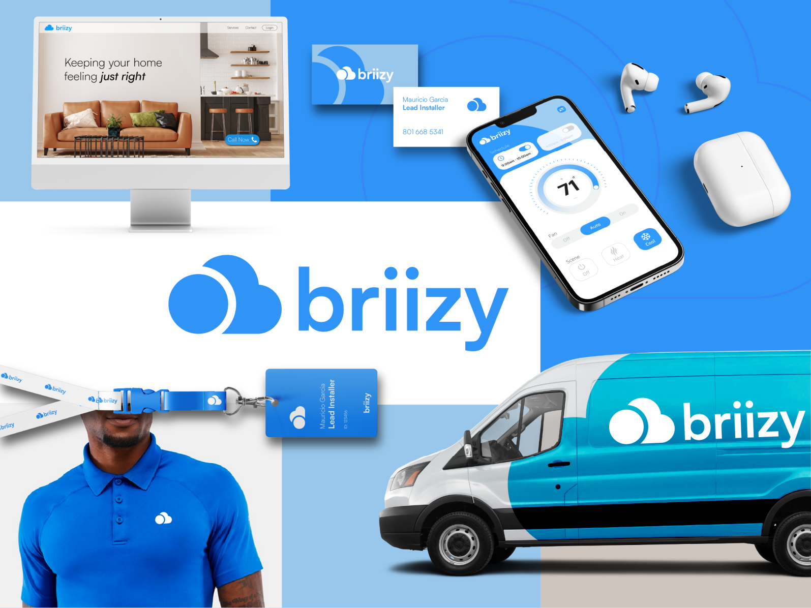 Briizy Branding by Designie on Dribbble
