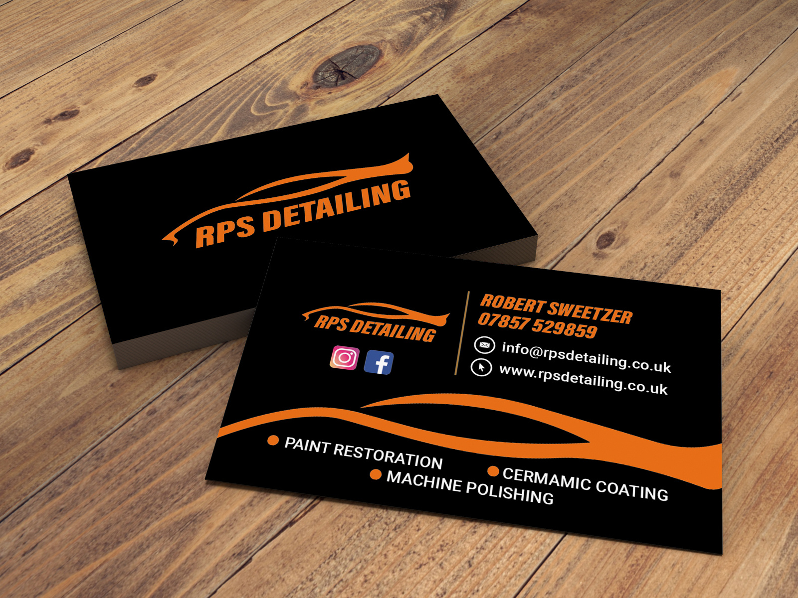 RPS DETAILING Business Card by MD Mahafujul Islam on Dribbble