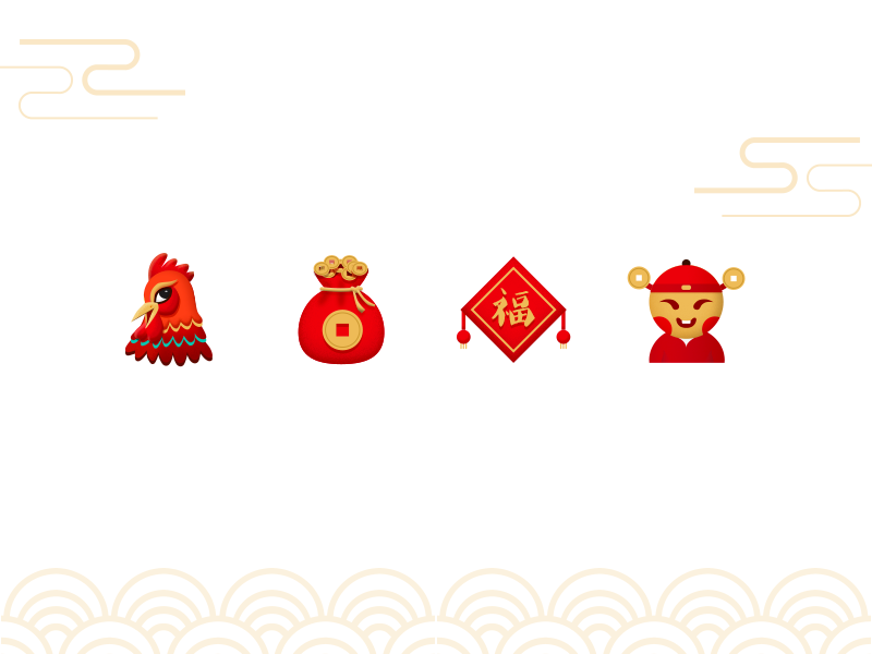 Spring Festival Icon by lomo69 on Dribbble