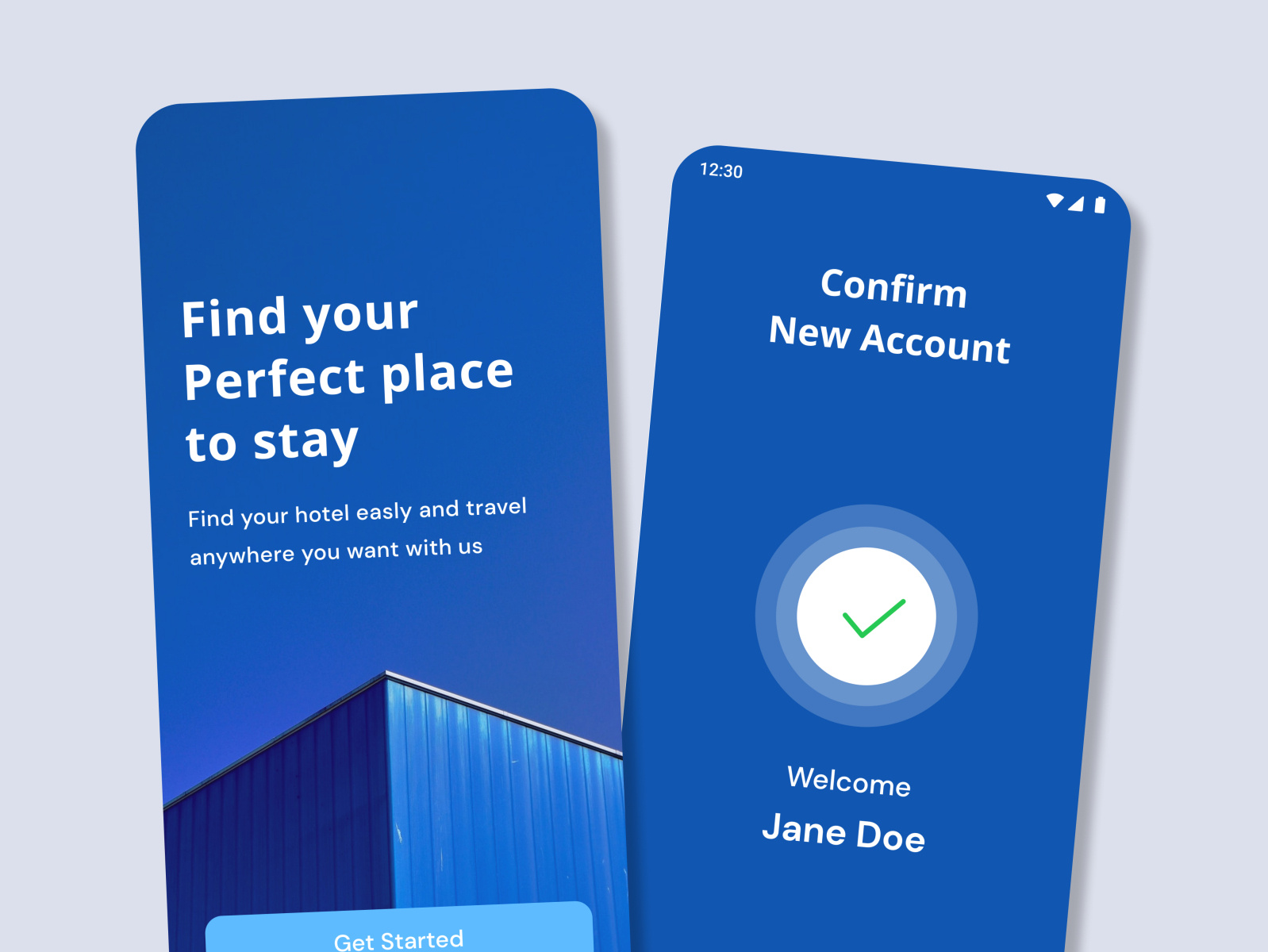 Splash Screen Hotel Booking App by Regalia Design on Dribbble