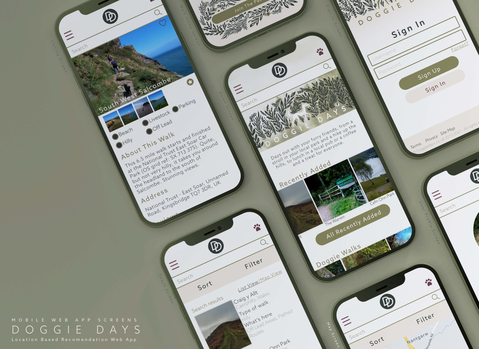 Responsive Web App Screens by Alice McBride on Dribbble