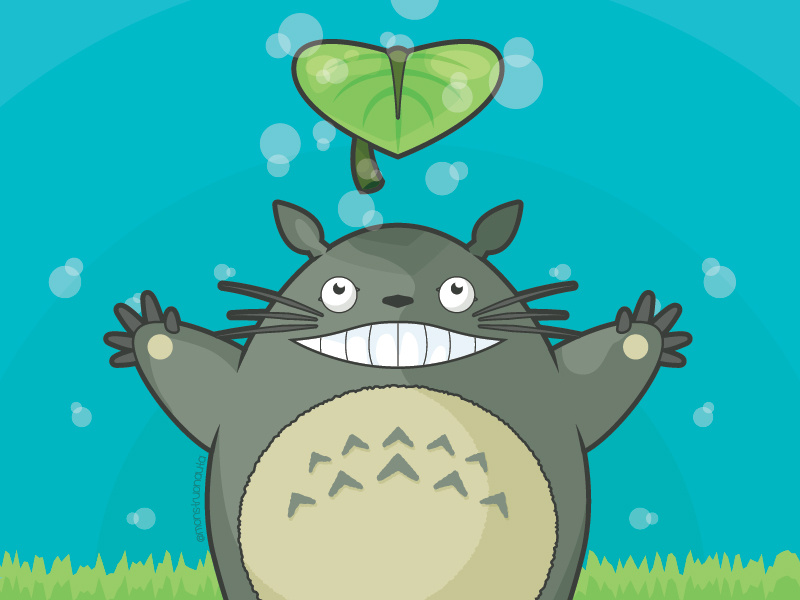 Totoro by Javier Padilla on Dribbble