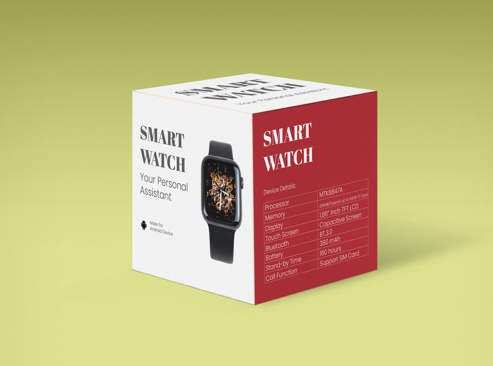 Dribbble - Smart Watch Box Packaging Mockup.jpg by Muhammad Ajmal