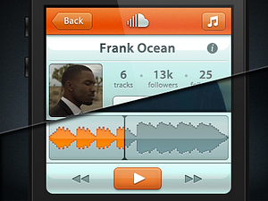 Soundcloud for iOs Redesign by Jack Bach on Dribbble