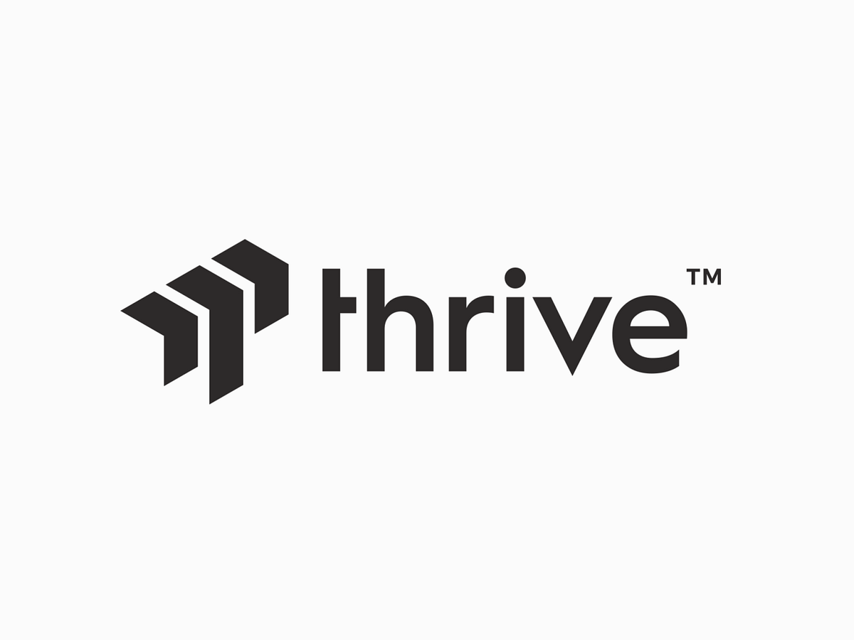 Thrive Logo Design by Sam Hox on Dribbble