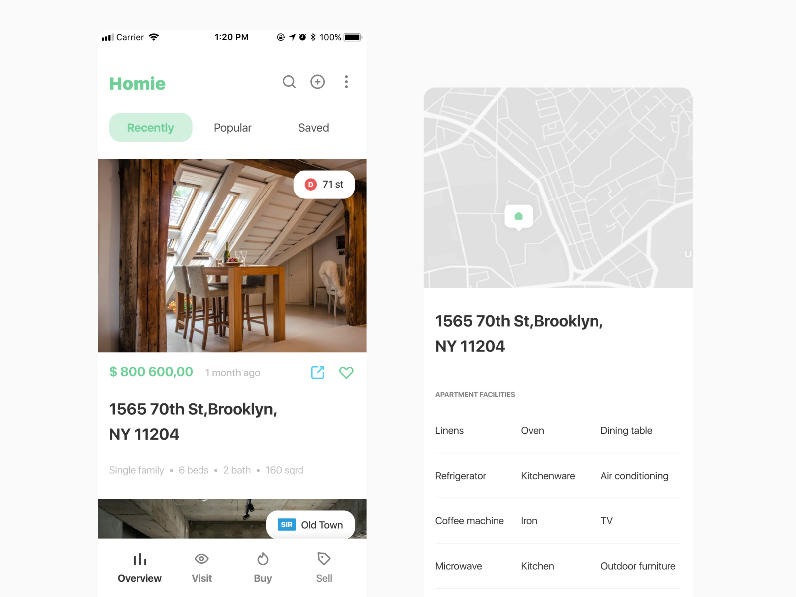 Homie Mobile App by Denys Trofymenko on Dribbble