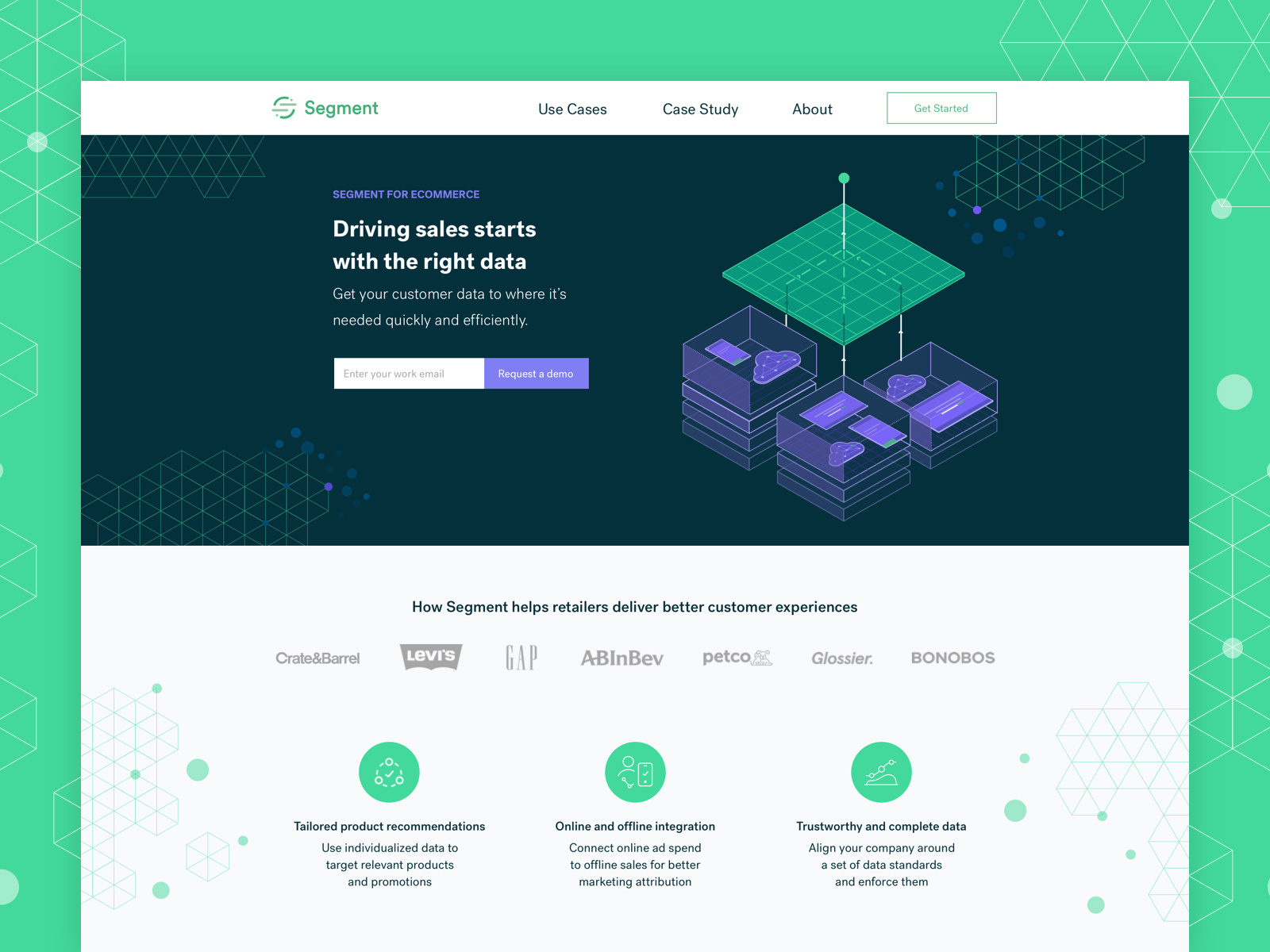 KB - Segment Retail Landing Page by Michael Musa for KlientBoost on ...