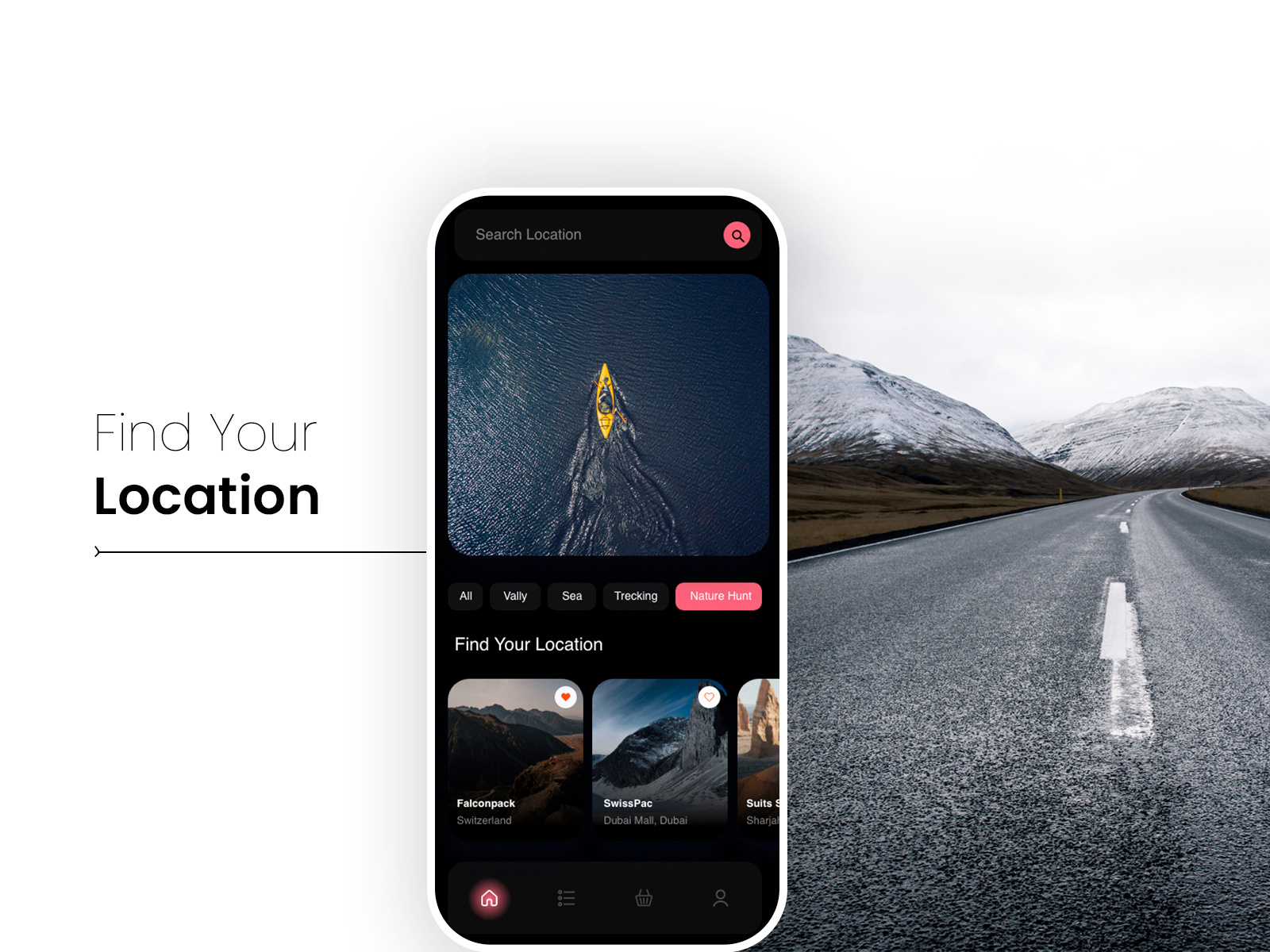 Travel Destination Finder by aju pulickal on Dribbble