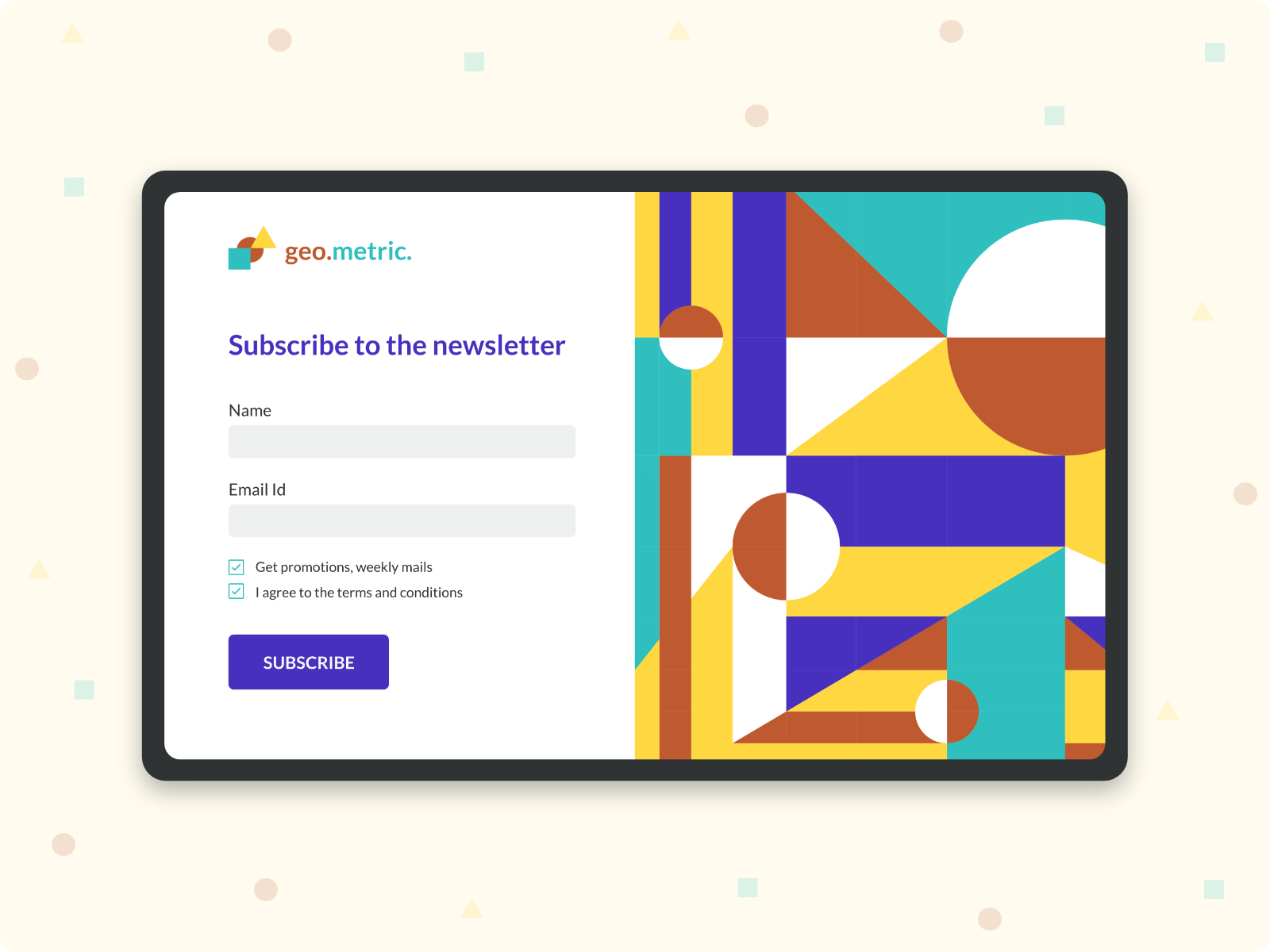 subscribe-form-by-vallari-on-dribbble