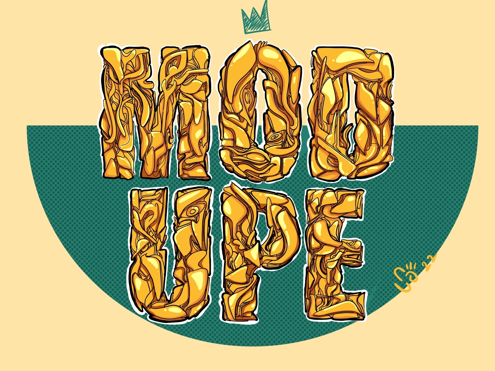 Name Doodle : Modupe by Martin Avwenagha on Dribbble