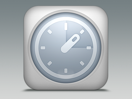 Timer by App Cubby (Final Icon) by William Szilveszter on Dribbble