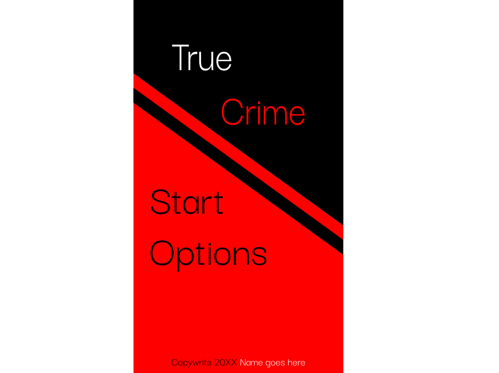 True Crime ~ UI Practice #1 by Jack Ferreira on Dribbble