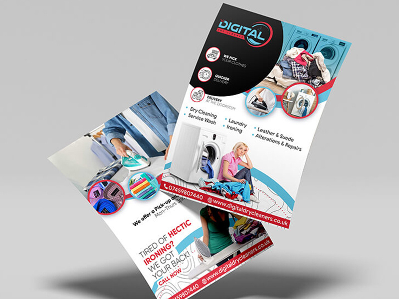 Dry Cleaning Business Flyer by Muhammad Hassan Naveed | Graphic ...