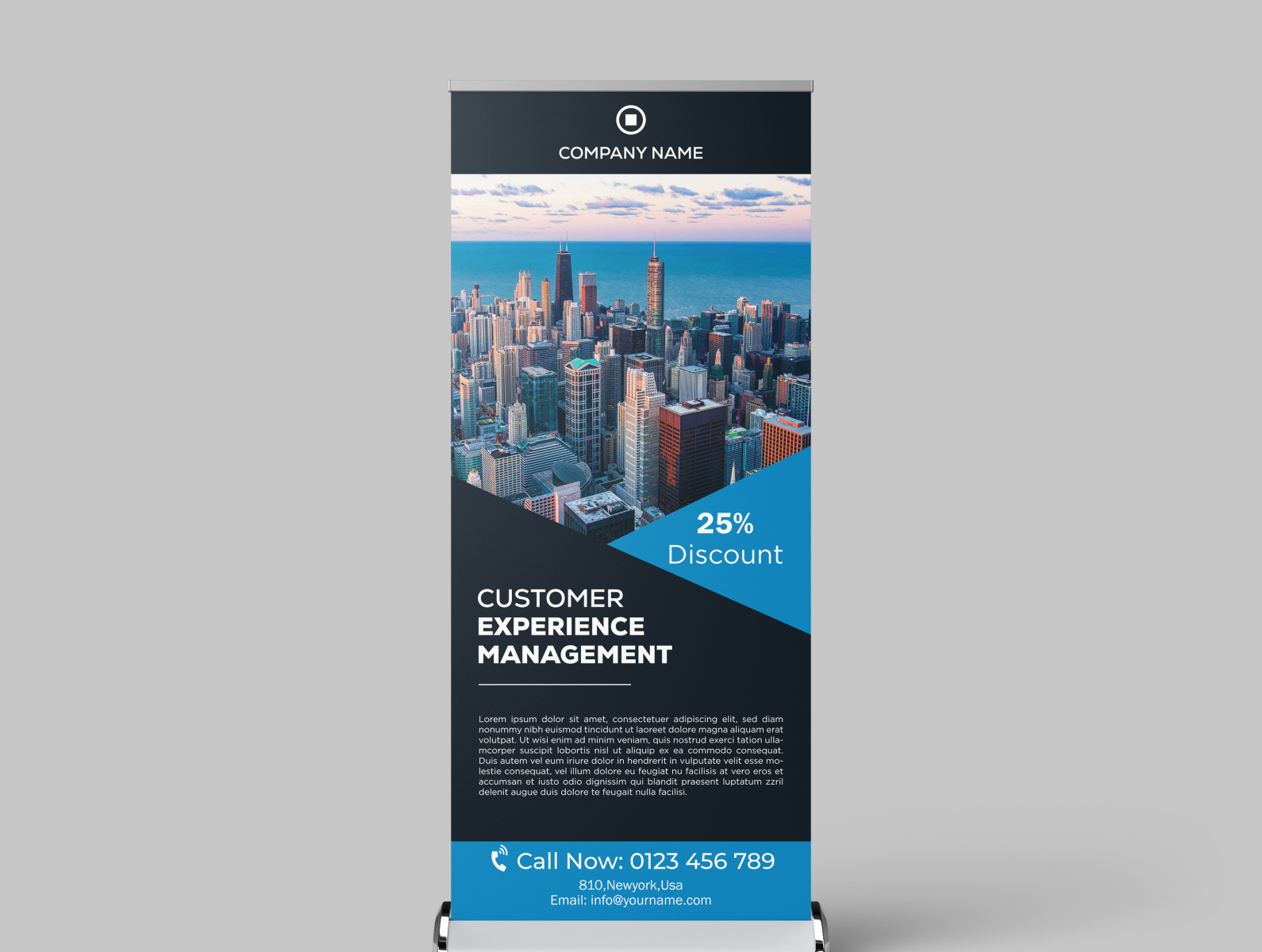 Roll Up Banner by Yamin shakib on Dribbble