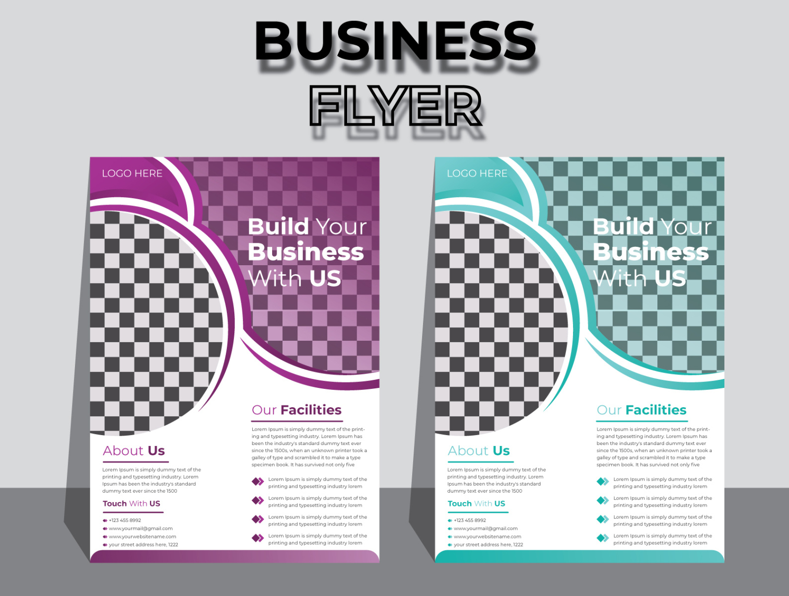 Business Flyer Design Template by Nouhsin Akter on Dribbble