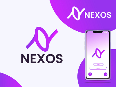 N letter mark logo by Sazzad Hossain onu on Dribbble