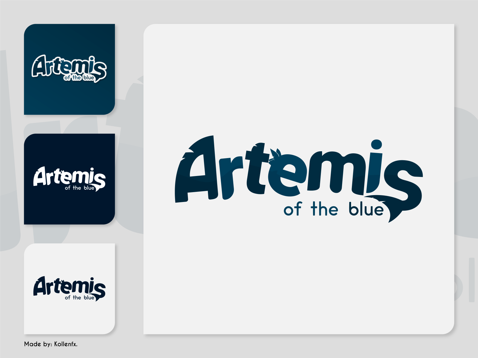 Logo design - Artemis by Kollen on Dribbble