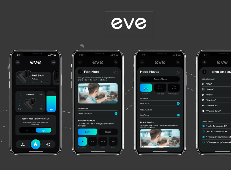 black ui by Zeeshan Ahmad on Dribbble