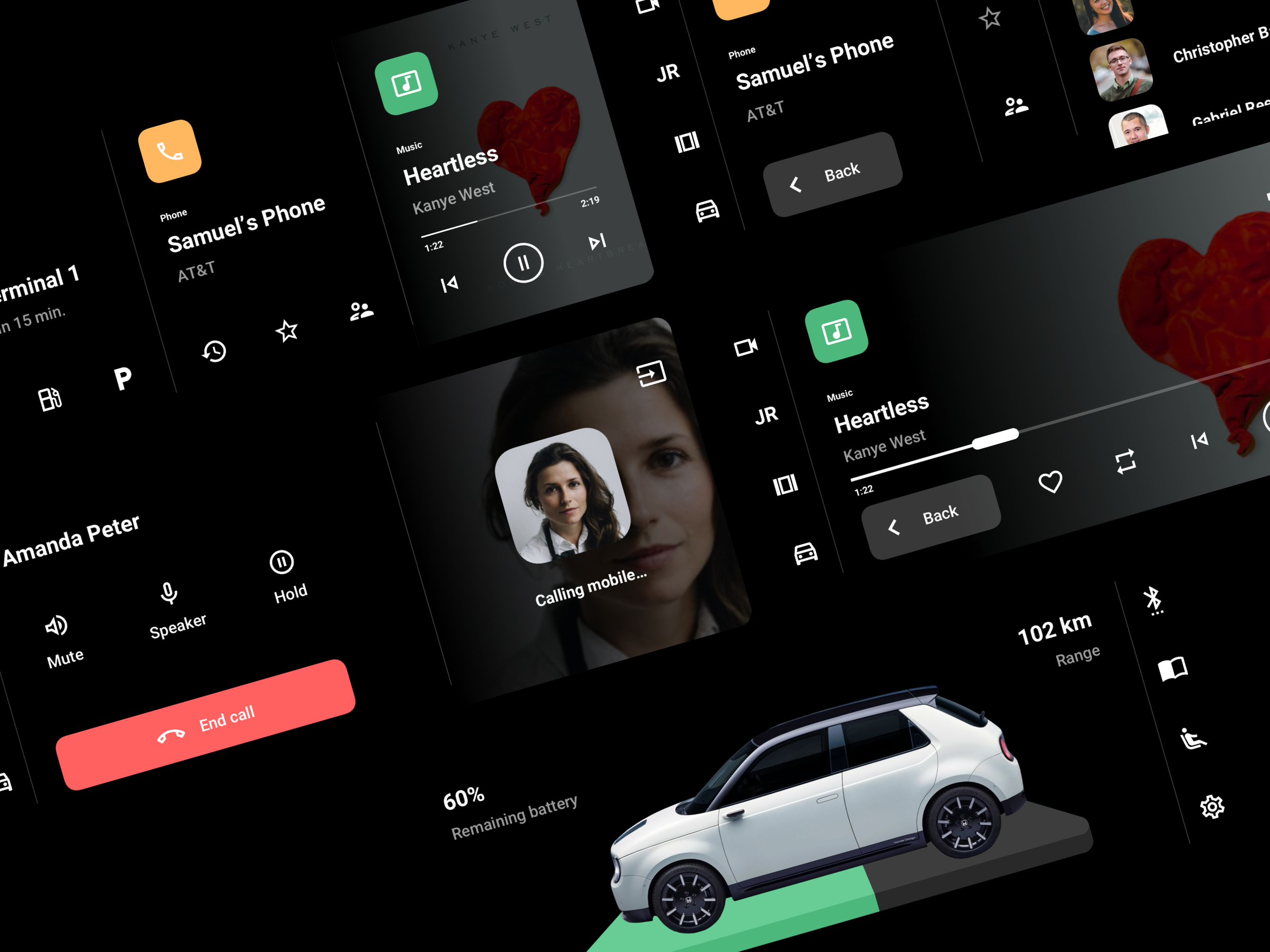 Android Automotive OS Animation Concept by Barna Erdei for Halcyon ...
