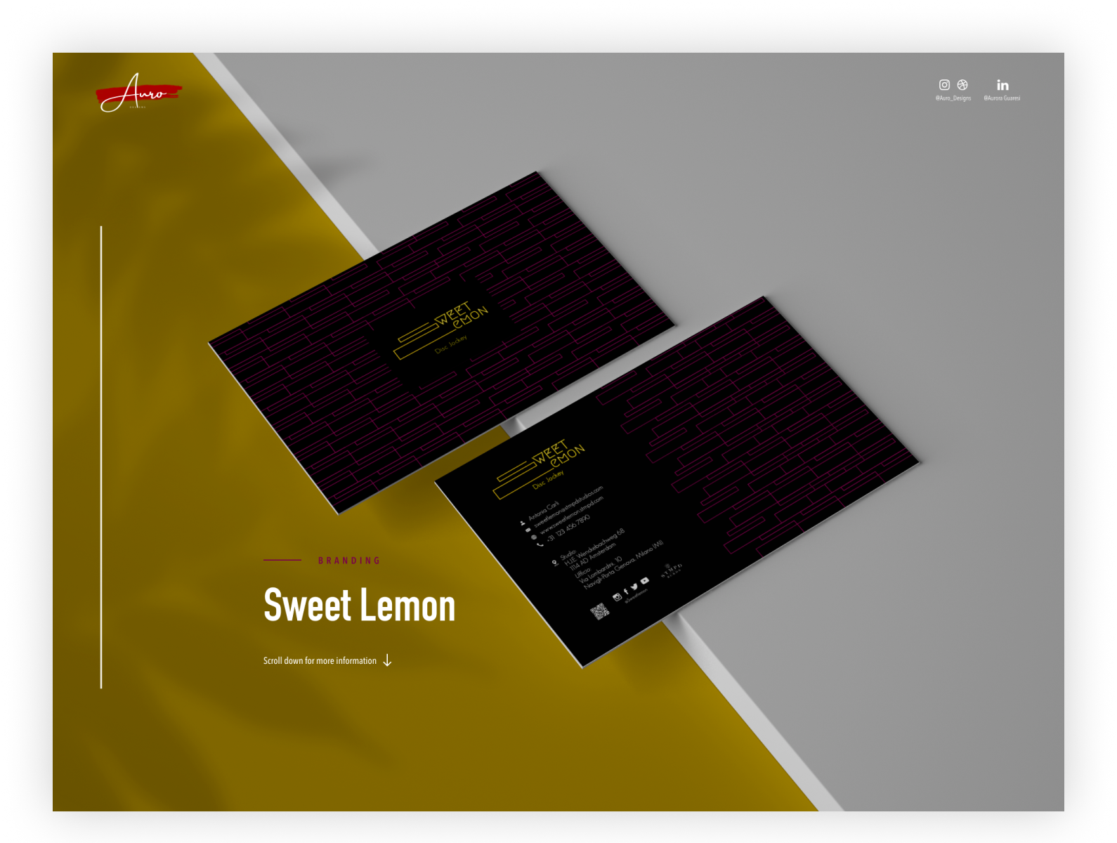 Dj lemon logo - malenanax