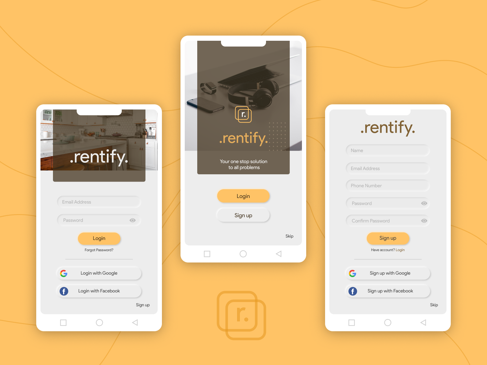 Dribbble - 002_Rentify.png by Suranjan Maiti