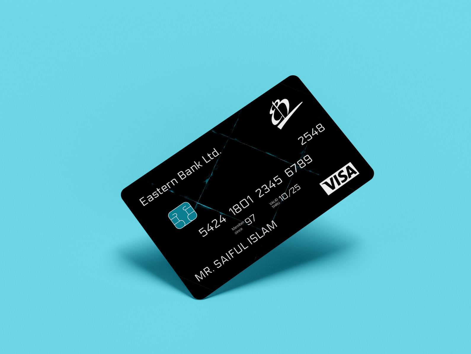 Visa Card Design by Graphics_Buzz14 on Dribbble