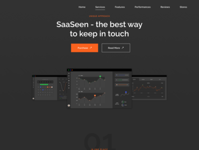 Web Service landing page build with WordPress & Elementor Pro by Devnet Wahid on Dribbble