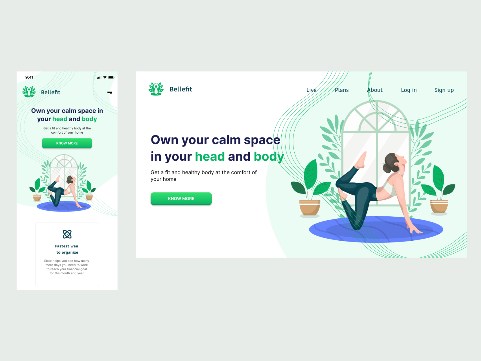 Free Landing Page UI- Daiy UI 003 by Himank on Dribbble