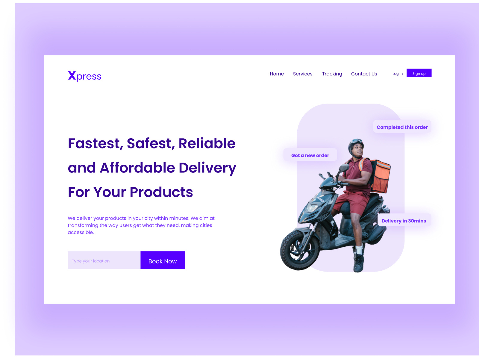 XPRESS PROJECT by Andrew Jessica on Dribbble