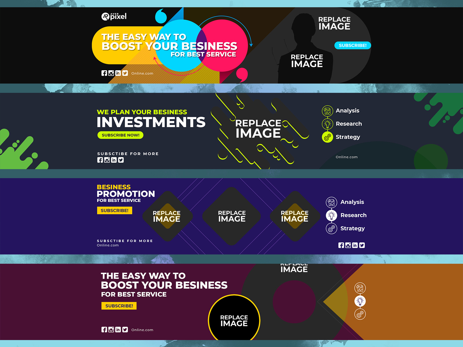 Youtube Channel Art | Business Channel Banner by Shipu_Khan on Dribbble