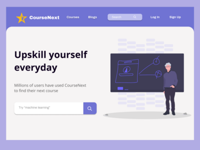 Design for Course aggregator platform "CourseNext" by Prakhar ...