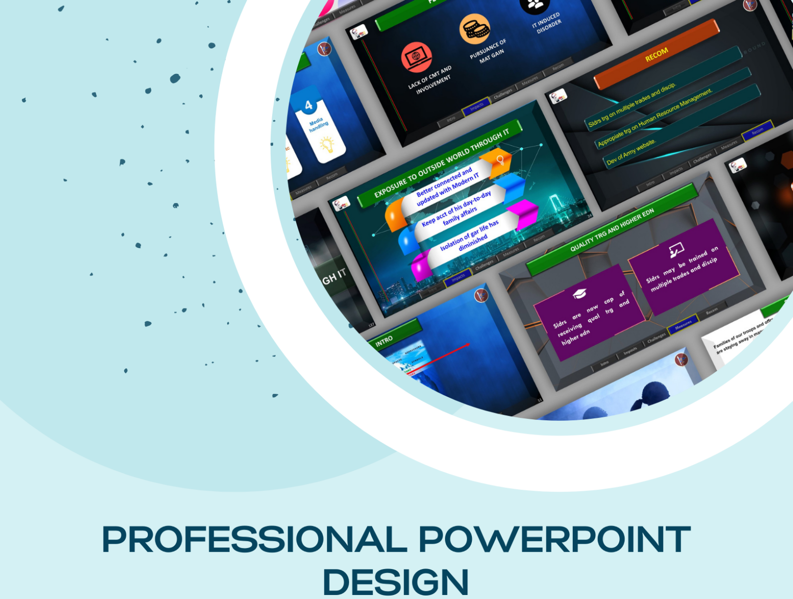 Amazing PowerPoint Presentation by Creative Horizon on Dribbble