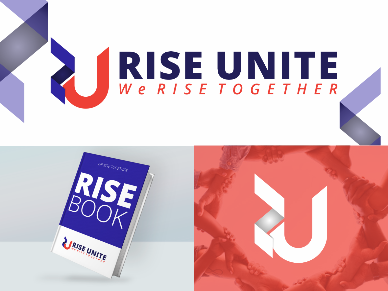 Rise Unite Logo - Organisation by Riski Widianto on Dribbble