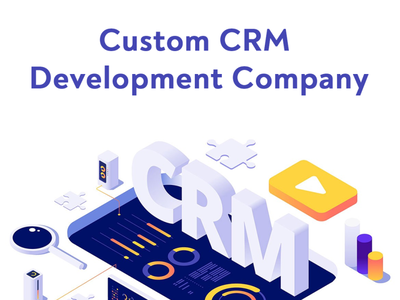 Custom CRM Development Solutions - Apptech Mobile by Shailendra Patidar on Dribbble