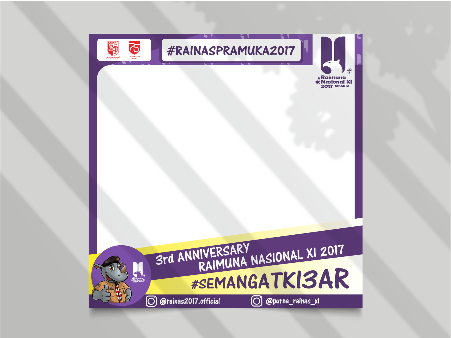 3th Anniversary Raimuna Nasional Twibbon by Rustu Ramadani Hidayat on ...