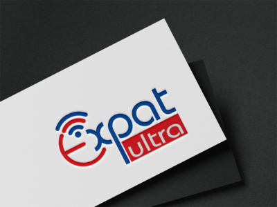 Logo Name : Expat Ultra by Nayem Hossain on Dribbble