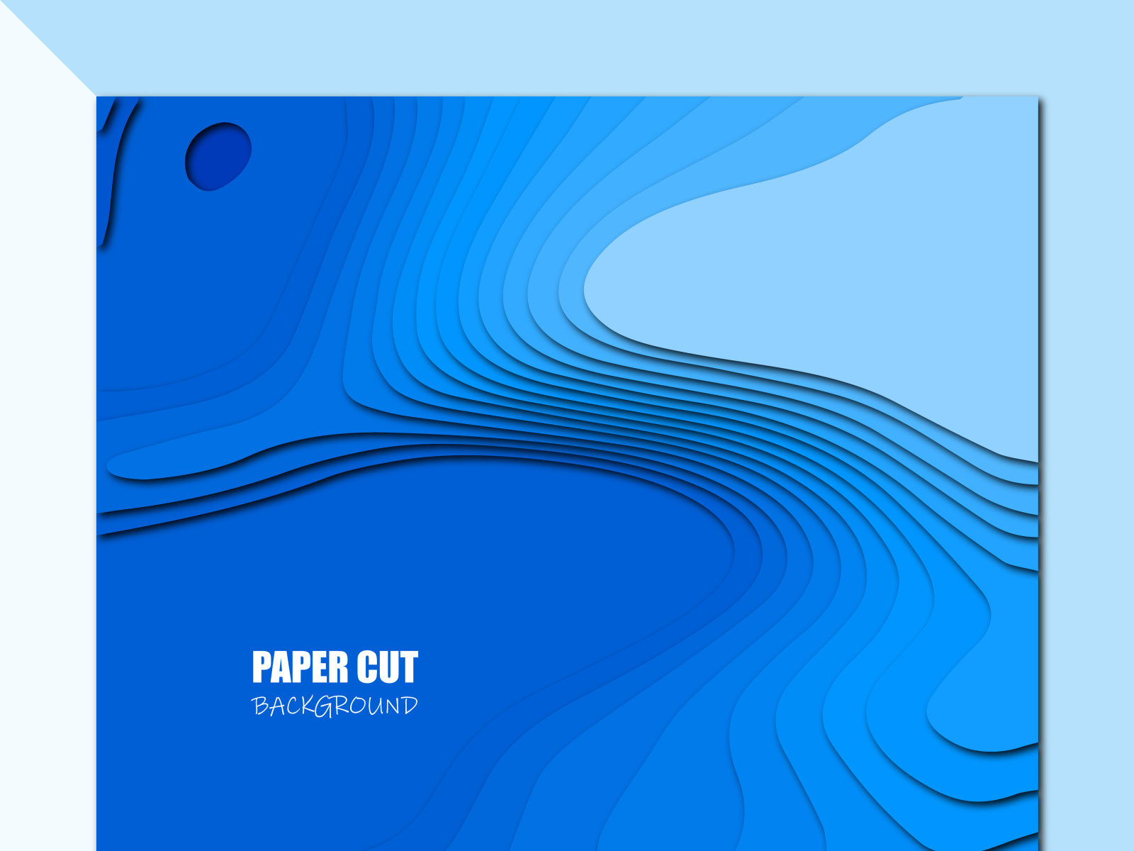 Paper Cut Background Illustration by Anayatul Islam Nayeem on Dribbble