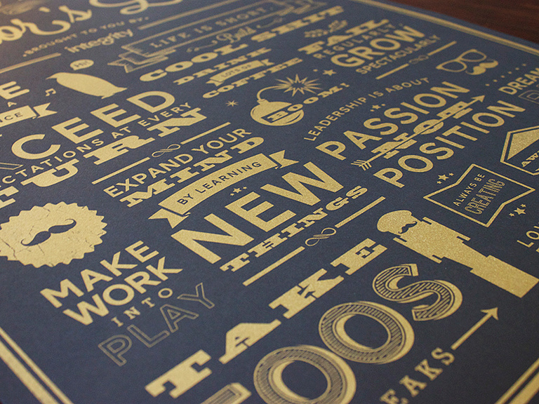 Rules Poster Close-up by Meg Taylor on Dribbble